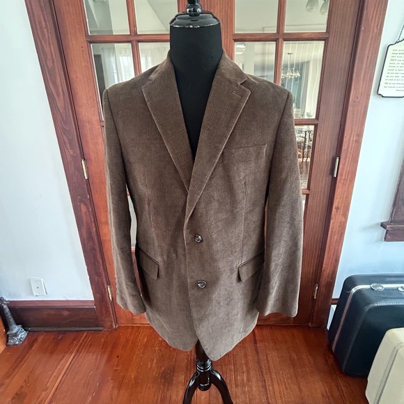 Chaps | Suits & Blazers | Chaps Stunning Brown Corduroy Sport Coat Blazer Mens 42r | Poshmark